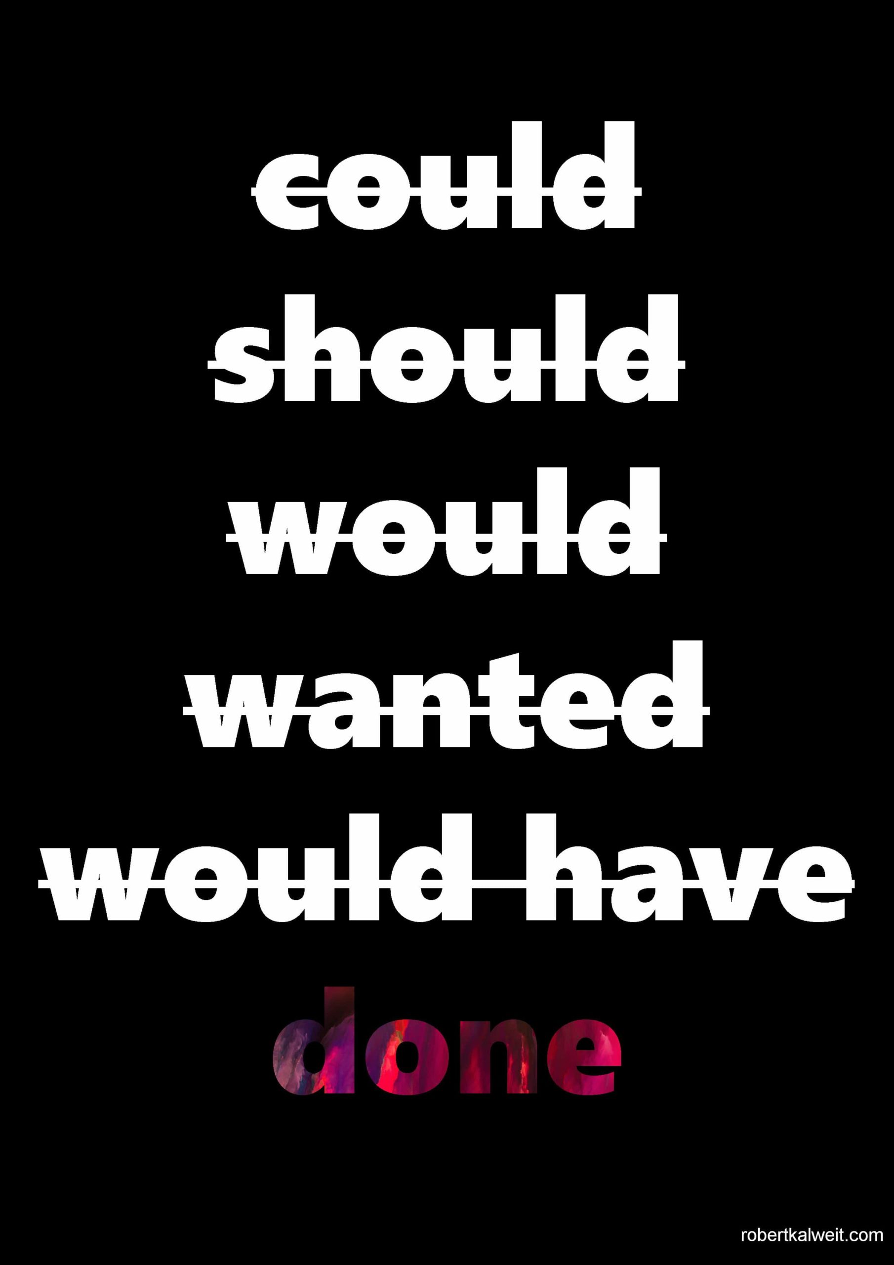 Motto posters of a Trust and Values workshop